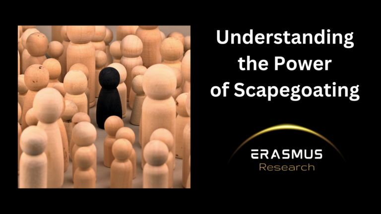 Understanding the Power of Scapegoating – Erasmus Research